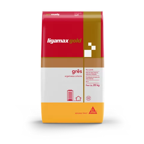 Argamassa Colante Ligamax Gold Grês ACII 20 Kg | Sika – Portugallo